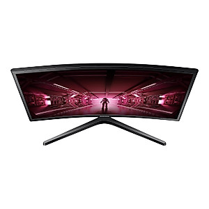 SAMSUNG CRG5 Series 24" FHD(1920 x 1080) 144Hz 4ms Curved FreeSync Gaming Monitor (LC24RG50FQNXZA) (Renewed)
