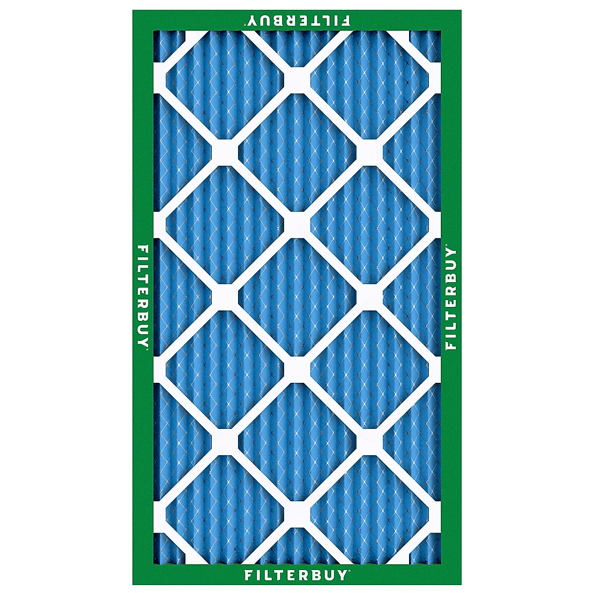 Filterbuy 14x25x4 Air Filter MERV 13 Optimal Defense (1-Pack), Pleated HVAC AC Furnace Air Filters Replacement (Actual Size: 13.88 x 24.88 x 3.63 Inches)