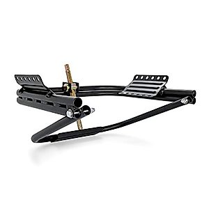 EAZ LIFT Light Weight RV Tire Leveler - Allows for Easy Leveling Without Blocks or Ramps - Fits Most 13-inch, 14-inch and 15-inch Wheels (48845), Black
