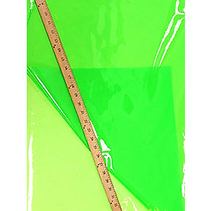 Tinted Plastic Vinyl Fabric - 12 Gauge - Sold by The Yard DIY Table Covers Machinery Tent Windows Waterproof Covering Lining (Purple)