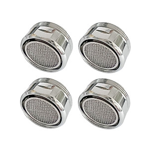 4 Pack Faucet Aerator Bathroom Sink Aerator, Aerator for Sink Faucet Filter 15/16-Inch Male Threads Aerator Faucet Filter with Gasket for Kitchen Bathroom
