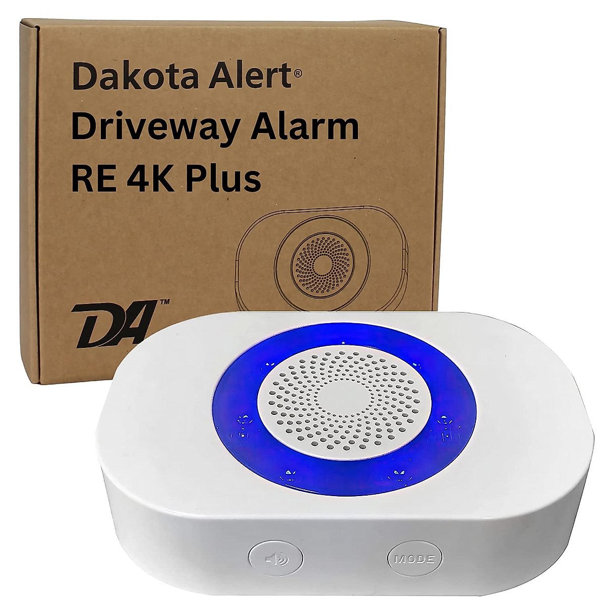 Dakota Alert Wireless Receiver- RE-4k Plus- Up to 1 Mile Operating Range - Compatible with All Dakota Alert 4000 Series Sensors: SBB-4000, DCHT-4000, DCMT-4000, DCPT-4000, and UT-4000 Transmitters