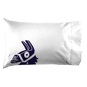 Jay Franco Fortnite Llama Geo Full Sheet Set - 4 Piece Set Super Soft and Cozy Kid’s Bedding - Fade Resistant Microfiber Sheets (Official Fortnite Product)