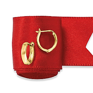 RS Pure by Ross-Simons 14kt Yellow Gold Huggie Hoop Earrings