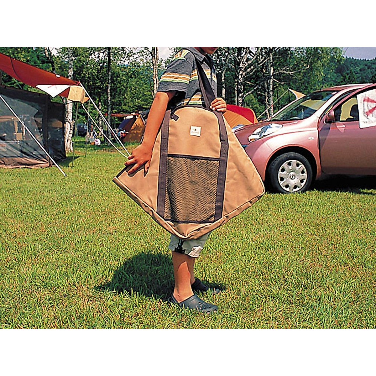 Snow Peak P&C Canvas Carry Case M Tan One Size