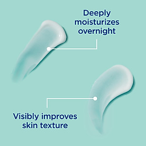 Differin Night Cream with Hyaluronic Acid, Restorative Night Moisturizer by the Makers of Differin Gel, Gentle Skin Care for Acne Prone Sensitive Skin, 2.5 oz (Packaging May Vary)