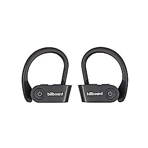 Billboard - True Wireless Secure Fit Sport Earphones, Black, One Size (HSBT-BB2516)