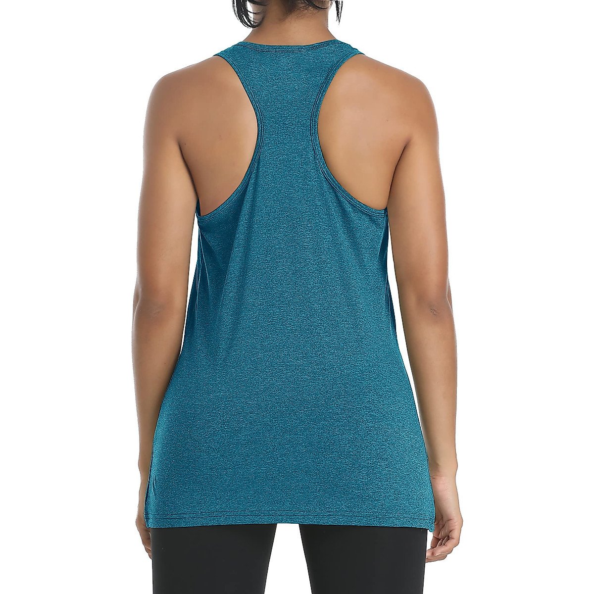 TACVASEN Athletic Tank Tops for Women Sleeveless Yoga Shirts Quick Dry Lightweight Comfortable Fitness Workout Tank Tops