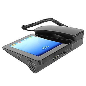 Video Phone 7.0 Inch Touch Screen Stereo Speakers Voice Message Recording WiFi VOIP Network Landline Phone for Business
