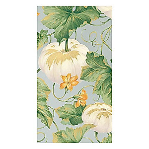 White Pumpkin Decor Paper Hand Towels for Bathroom Hand Towels Autumn Decor & Thanksgiving Decor Pk 15