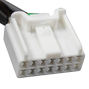 TRQ Right Mirror Manual Folding with Memory Passenger Side Compatible with 2019-2022 Honda Pilot HO1321335