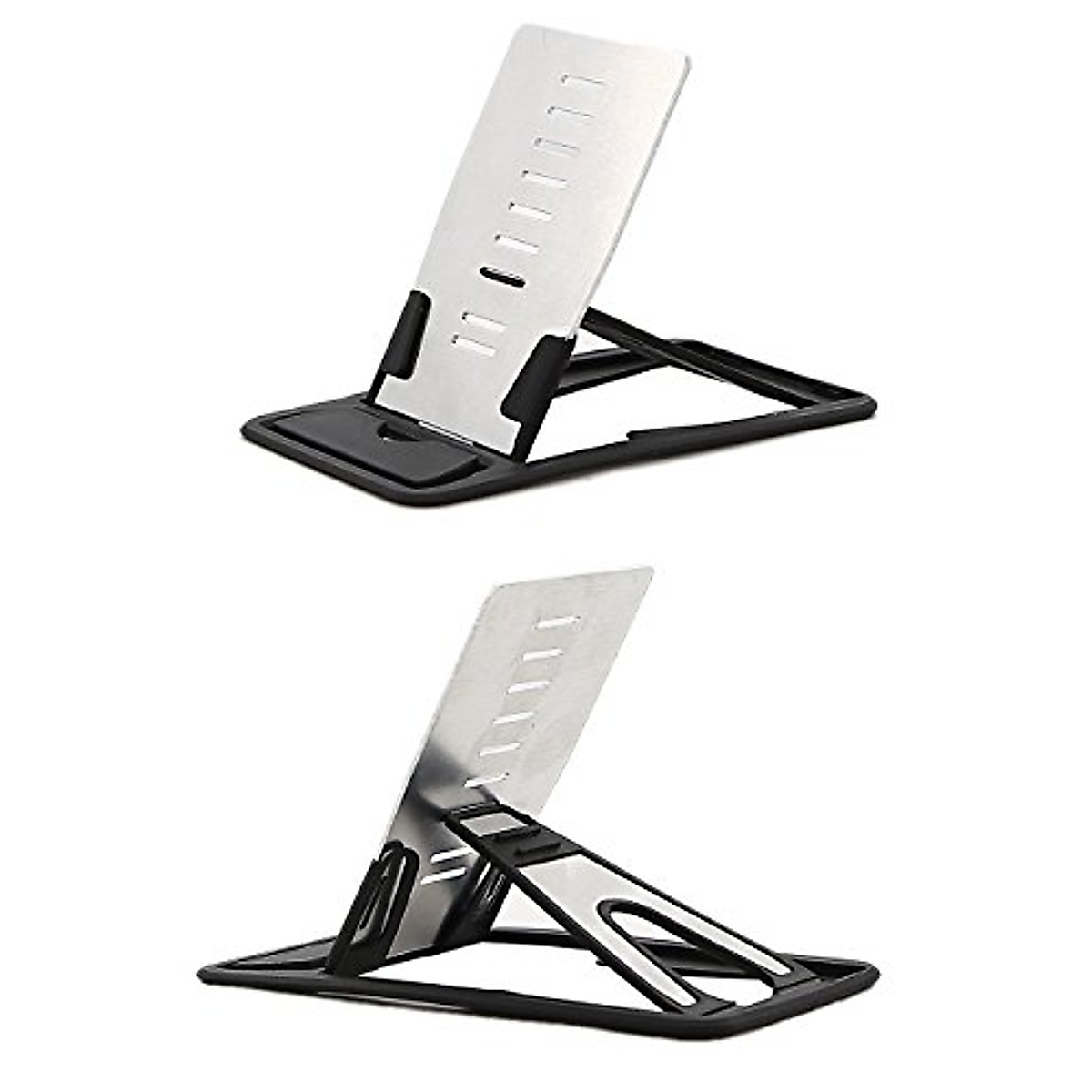 iMangoo iPhone Kickstand, iPad Mini Kickstand, Multi-Angle Holder Tablet Dock Adjustable Foldable Cradle Portable Desk Stand Fold-up Smartphone Stands Holders for Apple iPhone, iPad, Samsung, OnePlus