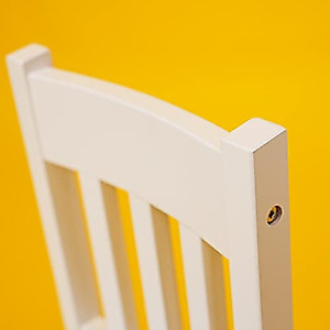 MEEDEN Kids Drafting Table&Chair Set,White Art Play Table,Wood Activity Table with 1 Bench & 2 Chairs,2 Storage Baskets,1 Paper roll for Children Arts&Crafts,Snack Time,Homeschooling,Homework