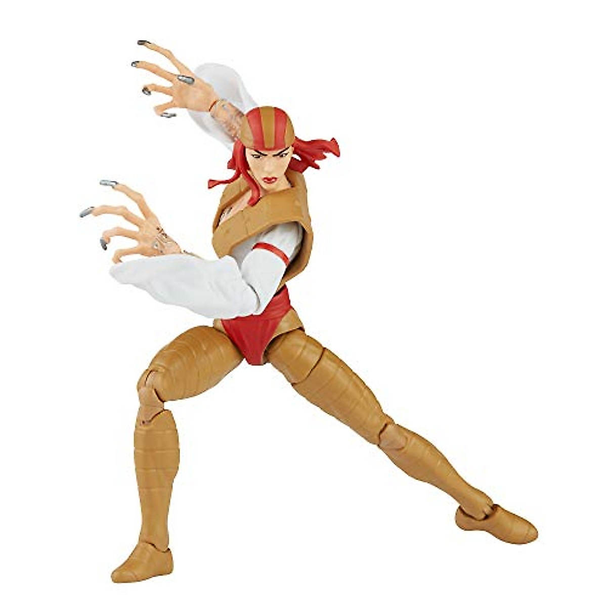 Marvel Legends Series 6-inch Collectible Lady Deathstrike Action Figure, Includes 1 Build-A-Figure Part(s), Premium Design