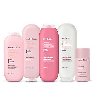 Method Body Wash, Pure Peace, Paraben and Phthalate Free, 18 oz (Pack of 1)