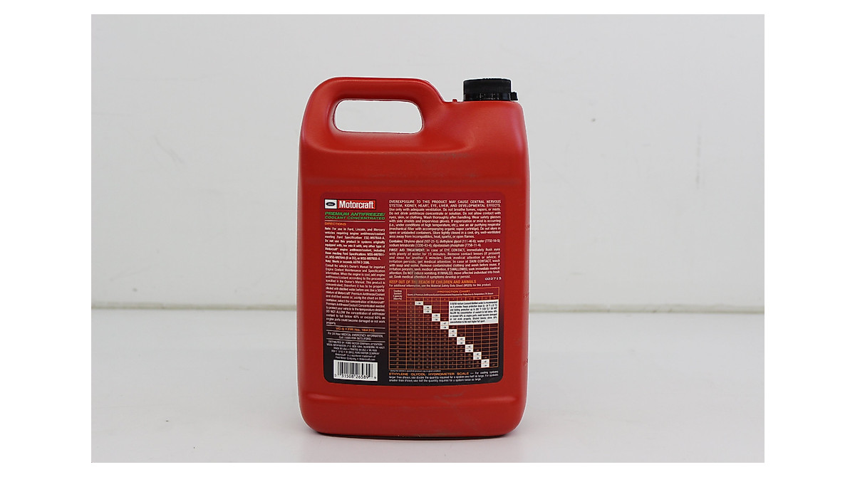 Genuine Ford Antifreeze Coolant VC-5 1 Gallon - Year-Round Protection