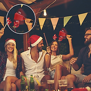 1pc Cow Bell Noise Maker, Cowbell with Handle for Sporting Events Football Game Cheering Bells Large Solid School Bells Hand Call Bell (Red)