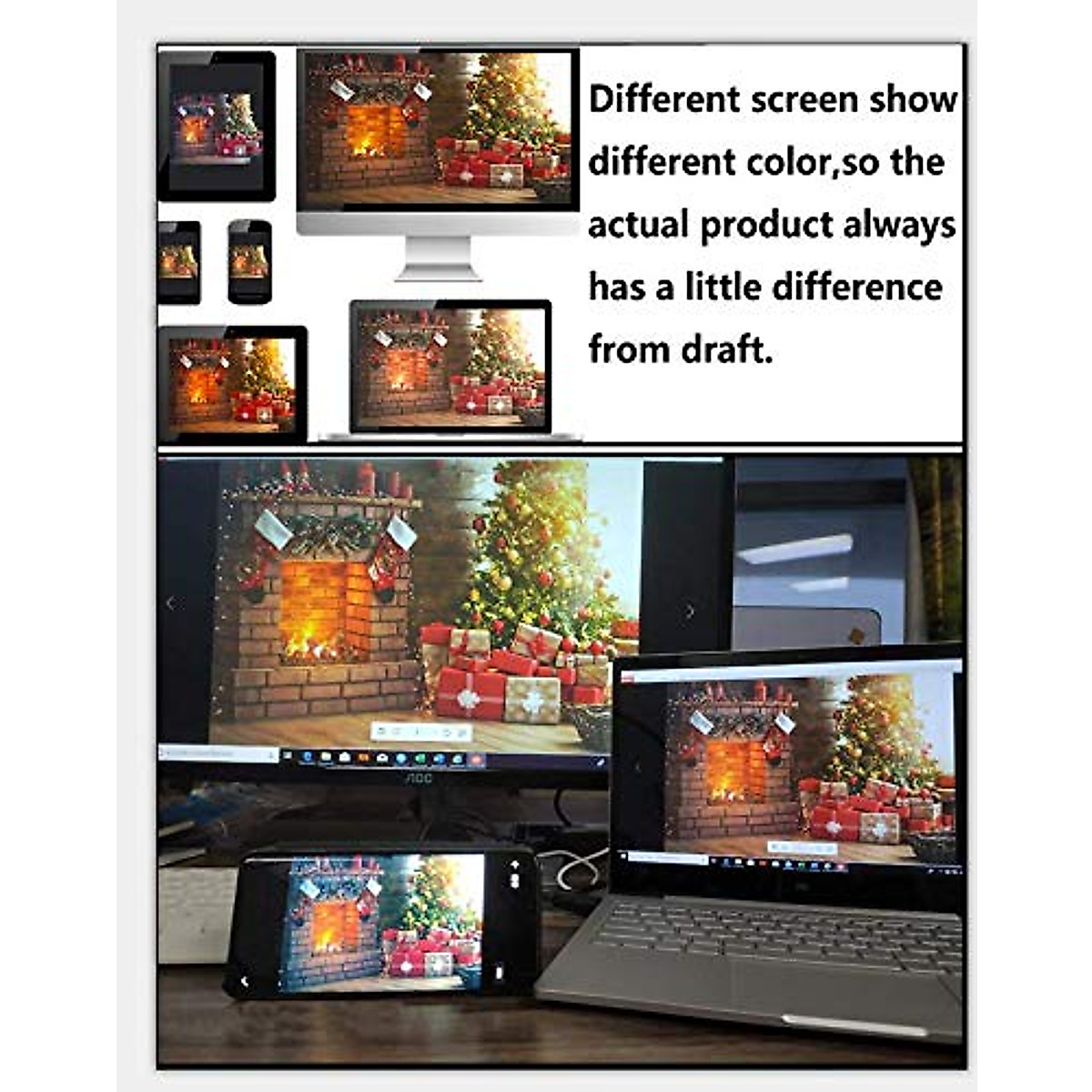 Kate 7×5ft Colorful Clouds Photography Backdrop Pink Blue Gradient Backdrop Abstract Background Fabric Photo Studio Props for Photographer Pictures