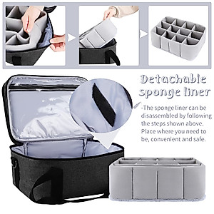 Yumt Paint Organizer Paint Brush Holder Acrylic Paint Storage Art & Craft Supply Storage Paint Bottle Organizer Professional Storage Display Organizer for Paintbrushes And Paint Tubes