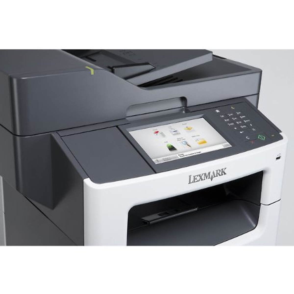 Lexmark MX611DE Monochrome Printer with Scanner, Copier and Fax - 35S6701,Gray/white