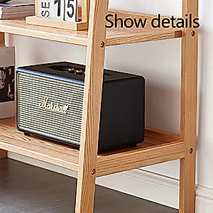 Solid Wood Bookshelf Four-Layer Book Storage Rack Article Storage Rack Floor Shelf Suitable for Home Office use