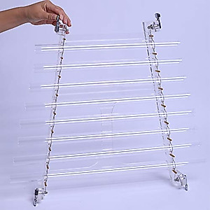 ENERGYSOUND 432 Hz Sound Therapy Quartz Crystal Singing Harp with 8 notes &Alumina Alloy Box