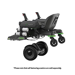 Segway Ninebot Mecha Kit, Applicable to Electric Self-Balancing Scooter & Ninebot S Kids, Smart Self-Balancing Electric Scooter, 800 Watts Power, Max 8 Miles Range & 8.7MPH, Hoverboard with LED Light