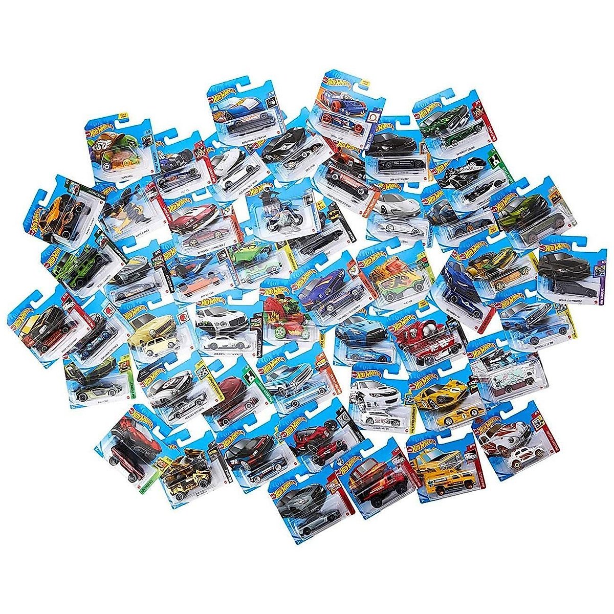 Mattel Hot Wheels 72 Count Random Case Basic Die-Cast Toy Cars