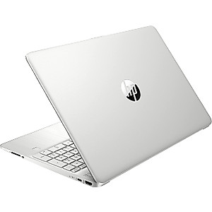 HP 15 Slim Laptop in Silver Intel i3-1115G4 up to 4.1GHz 8GB RAM 256GB SSD 15.6in Full HD LCD Webcam WiFi HDMI Windows 11 (15-DY200-Renewed)