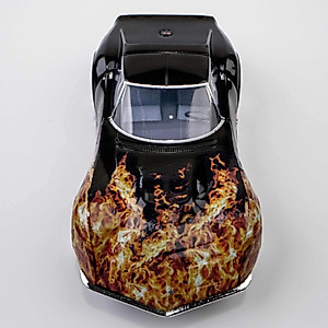 AFX/Racemasters 1968 Corvette L88 Black/Flame AFX22051 HO Slot Racing Cars