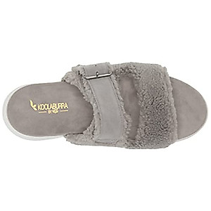 Koolaburra by UGG Women's PASEA Slide Sandal, Wild Dove, 11