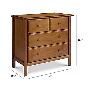 DaVinci Autumn 4-Drawer Dresser in Chestnut, Greenguard Gold Certified