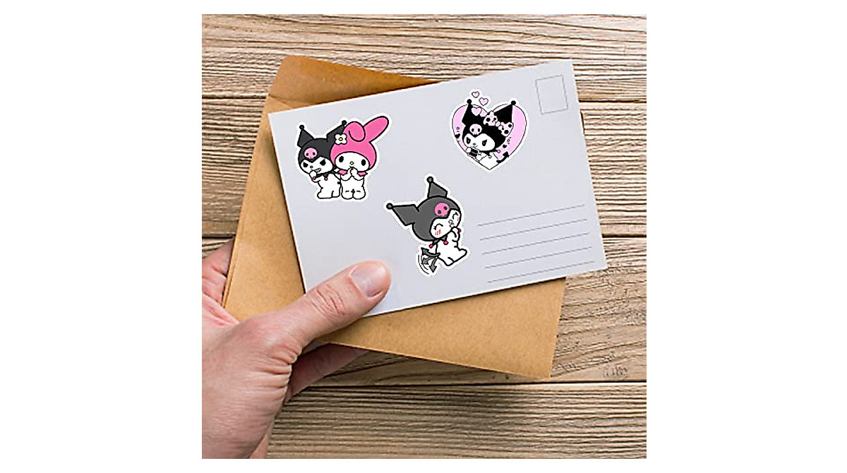 Cute Kawaii Stickers for Kids - 50 Pcs Waterproof Set