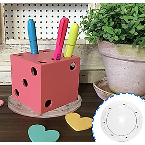 Zorveiio 6 Inch Acrylic Turntable Organizer, 2 Pcs Clear 360 Degree Rotation Round Turntable for Kitchen Pantry Table Countertop Cabinet Decorating