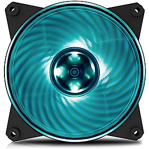 Cooler Master MasterFan Pro 140 Air Pressure RGB- 140mm Static Pressure RGB Case Fan for 4-Pin 12V, Computer Cases CPU Coolers and Radiators