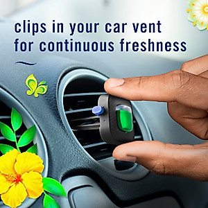 Febreze Car Air Freshener, Car Vent Clip and Odor Fighter, Gain Original Scent, 8 Count