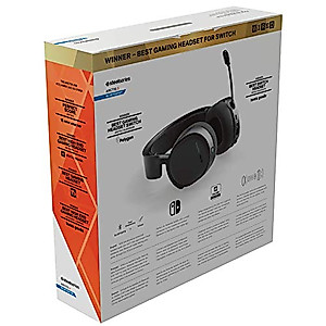 SteelSeries Arctis 3 Bluetooth - Wired Gaming Headset + Bluetooth - For Nintendo Switch, PC, PS5/PS4, Xbox Series X|S|One, VR, Android, and iOS - Black