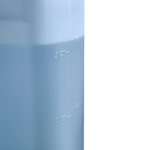 Hudson Exchange 1 Gallon F-Style Plastic Jug with Cap, HDPE, Natural, 6 Pack