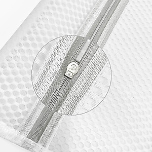 Lingerie Bags for Washing Delicates, Mesh Laundry Bags for Washing Machine. 2Pcs(20" x 24").