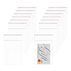 3" x 4" Cellophane Bags Self Adhesive 200pcs Clear Cello Jewelry Bags Small Self Sealing Plastic Bags 1 Mil for Earrings Candies Bakery Candle Cookie Soap Card (18 Sizes to choose from)