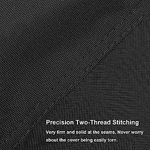 RTMX&kk Outdoor Square Hot Tub Cover Waterproof 210D Oxford Fabric UV Protection Garden SPA Cover for Hot Tub,Beige,220x220x90cm