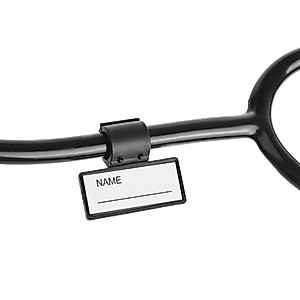 Beautyflier Plastic Name ID Identification Tag Clip for Stethoscope Tube Replacement