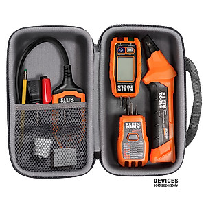 CaseSack case for Klein Tools ET310 AC Circuit Breaker Finder, Integrated GFCI Outlet Tester, RT310 Receptacle and Accessory Kit, 80016
