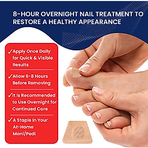 Multi-Purpose Fungus Nail Patches, Toenail Fungus Treatment, Nail Fungus Treatment for Toenail, Ingrown Toenail Treatment, Toe Nail Fungus Treatment Extra Strength, Nighttime Fungal Nail Patches