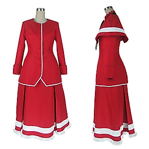 Mobile Suit Gundam: Iron Blooded Orphans Kudelia Aina Bernstein Cosplay Costume2543 (Male M)