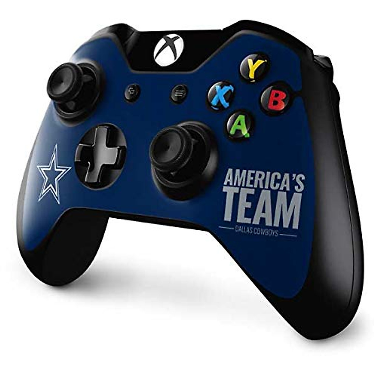 Skinit Decal Gaming Skin Compatible with Xbox One Controller - Officially Licensed NFL Dallas Cowboys Team Motto Design