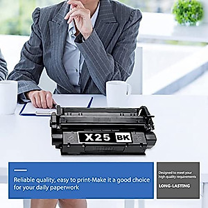 BIGSPCE X25 8489A001AA Toner Cartridge 1-Pack Compatible X25 Black Toner Replacement for Canon X25 imageCLASS MF3110 MF3111 MF3240 MF5530 MF5550 MF5730 MF5750 MF5770 Printer