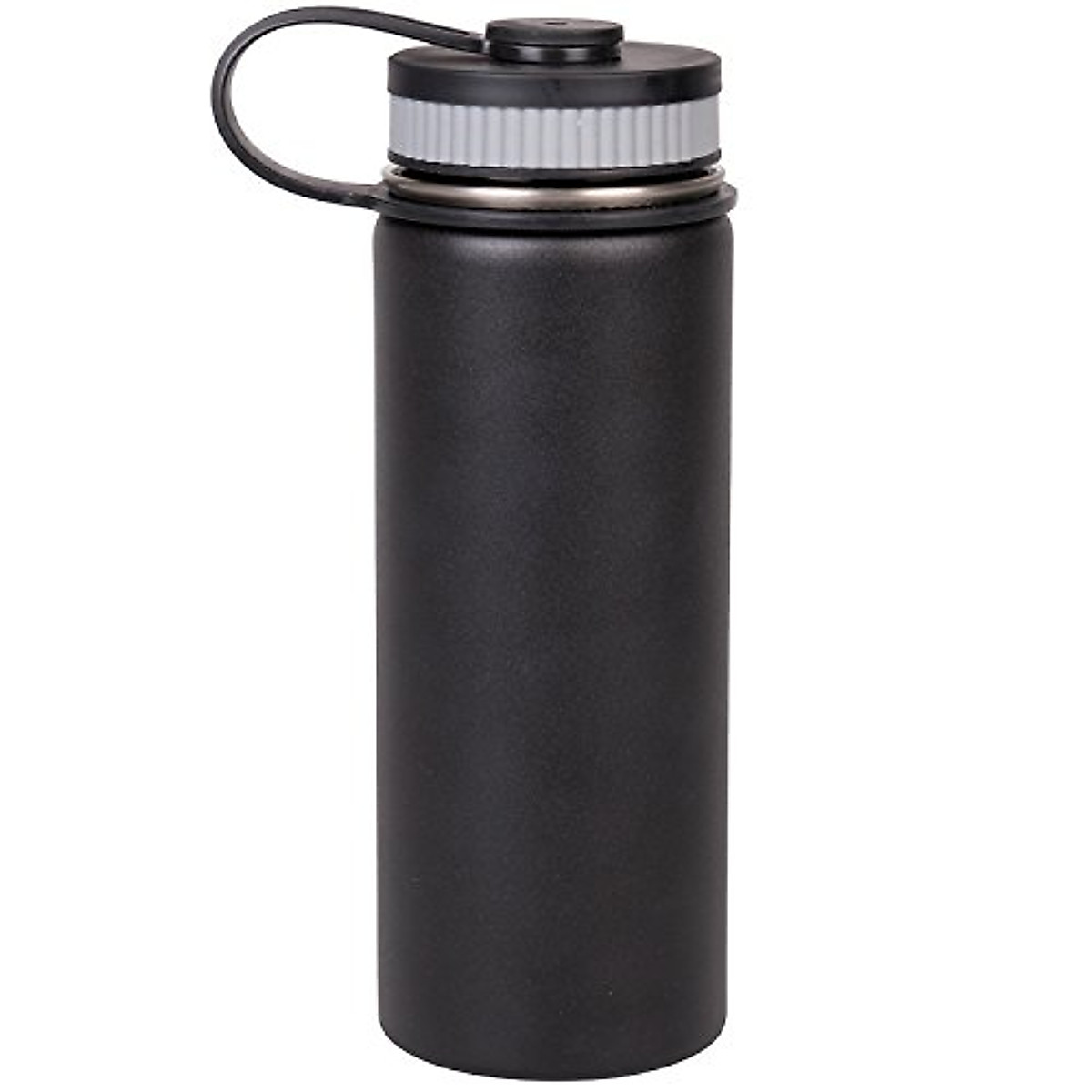 Batman Stainless Steel Travel Water Bottle, 18oz - Wide Mouth Double Walled Vacuum Insulated Thermos for Coffee & More - Gift for DC & Justice League Fans, Teens, Adults, Fathers Day