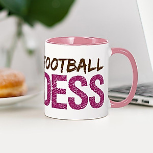 CafePress Fantasy Football Goddess Mug Ceramic Coffee Mug, Tea Cup 11 oz