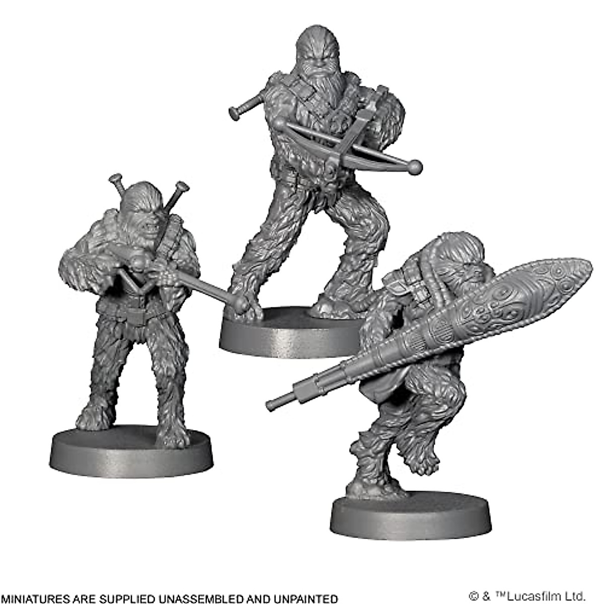 Star Wars: Legion Wookie Warriors Unit Expansion - Powerful Wookiees! Tabletop Miniatures Game, Strategy Game for Kids and Adults, Ages 14+, 2 Players, 3 Hour Playtime, Made by Atomic Mass Games